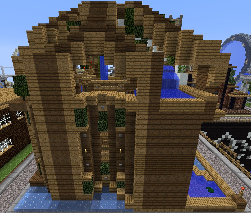 Plot build, Serenity USA Minecraft Map