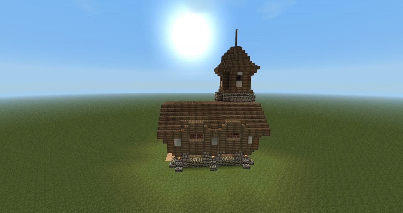 Medieval Barracks Minecraft Project