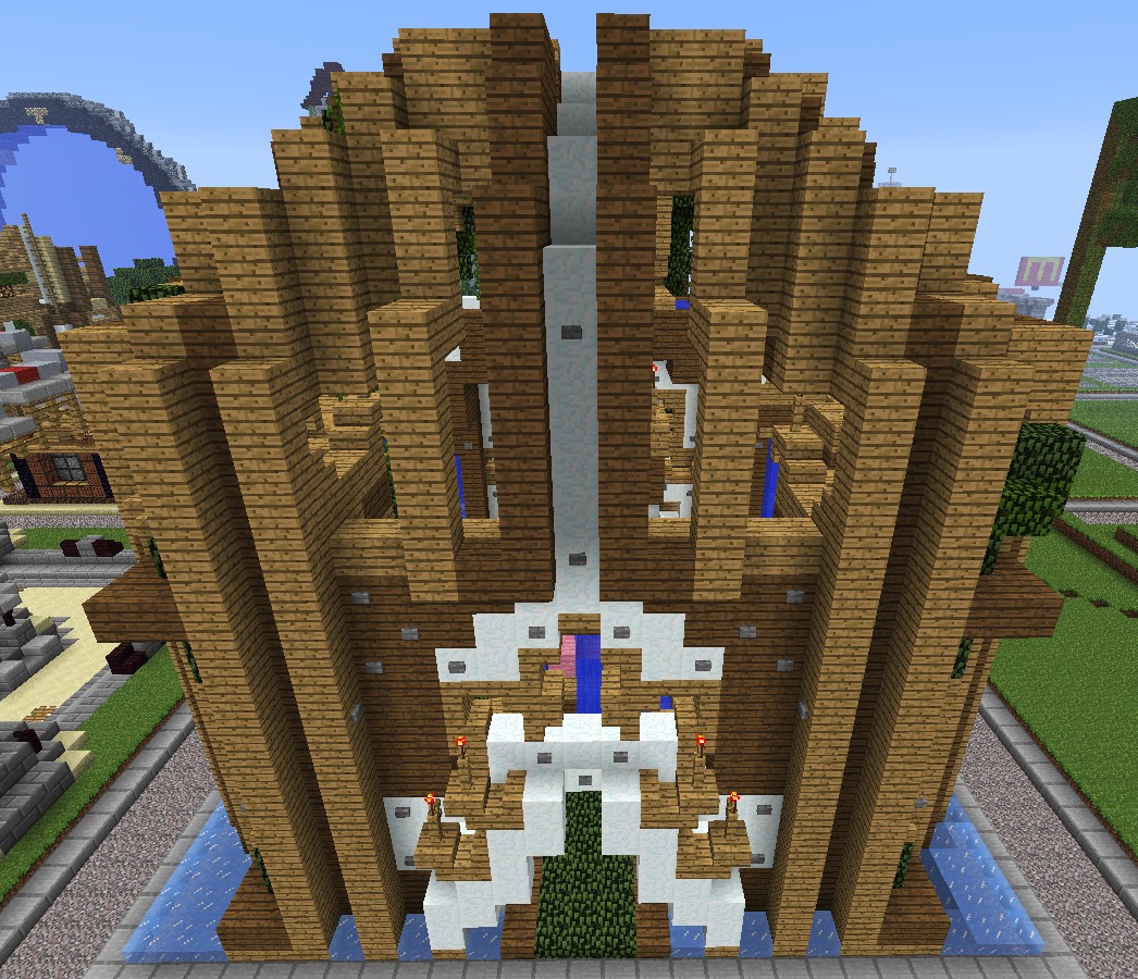 Plot build, Serenity USA Minecraft Map