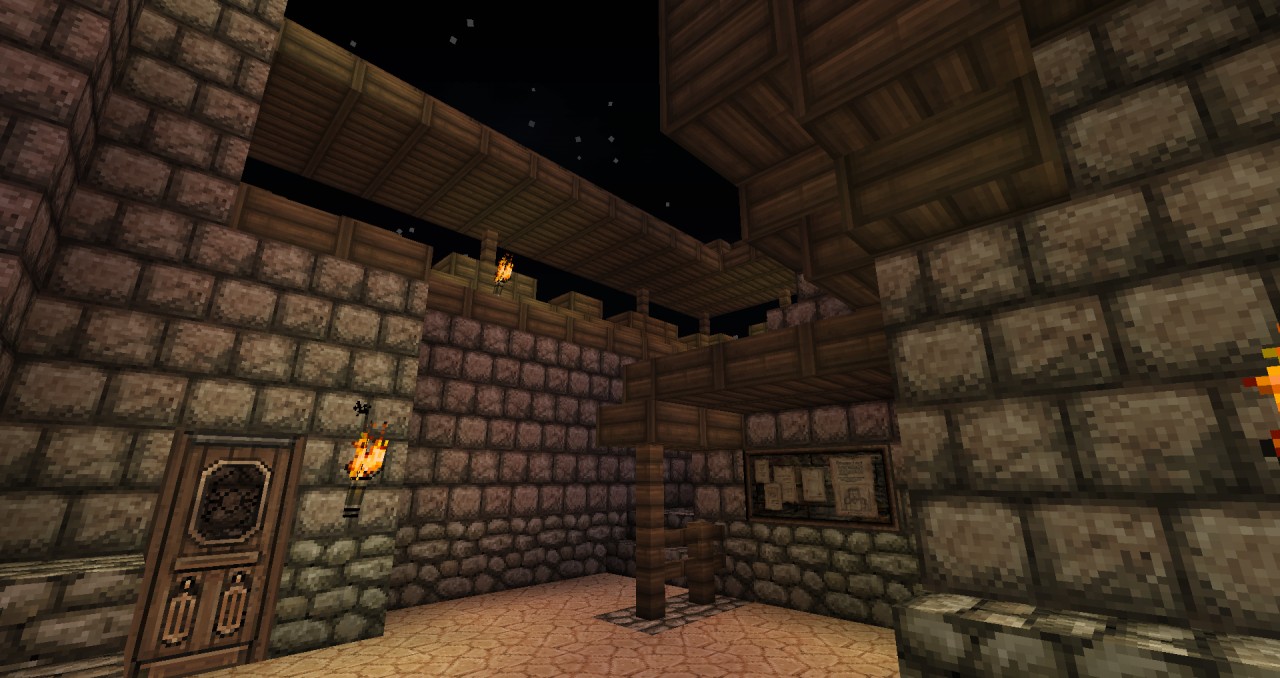 Small Medieval Outpost Minecraft Map