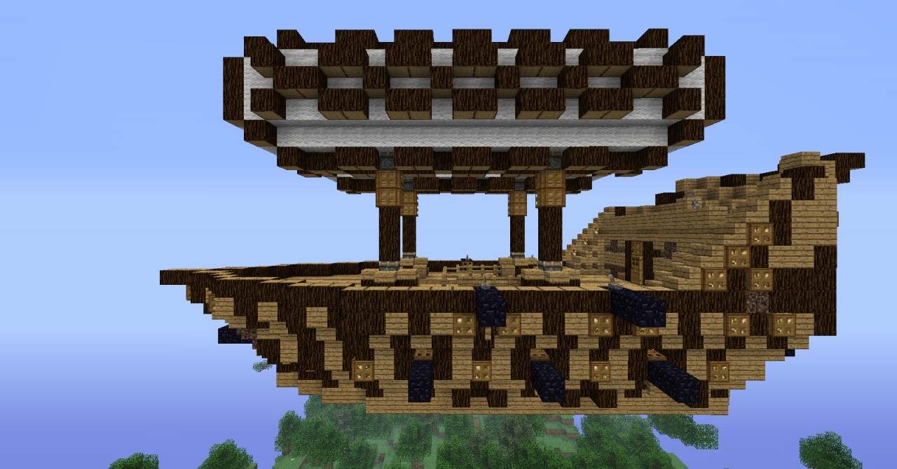 BattleAirShip Minecraft Map