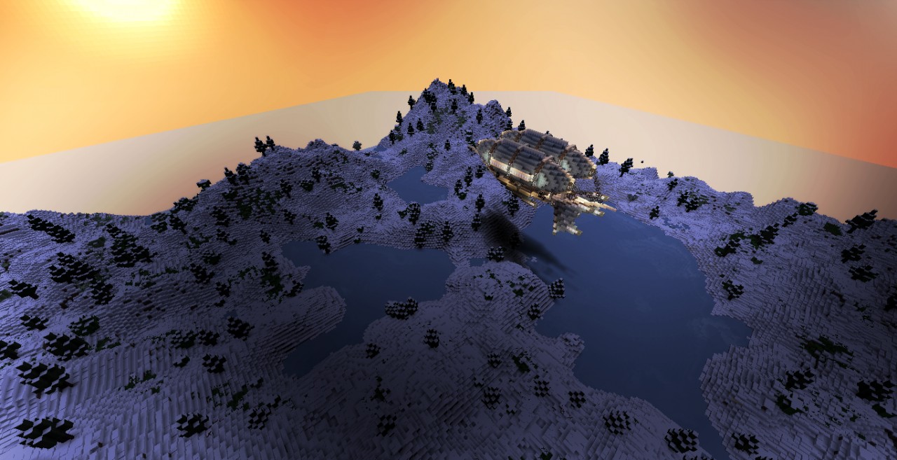 Elven Airships Minecraft Map