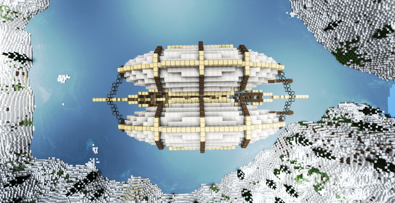 Elven Airships Minecraft Map