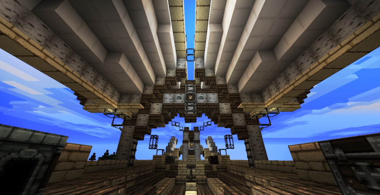 Elven Airships Minecraft Map