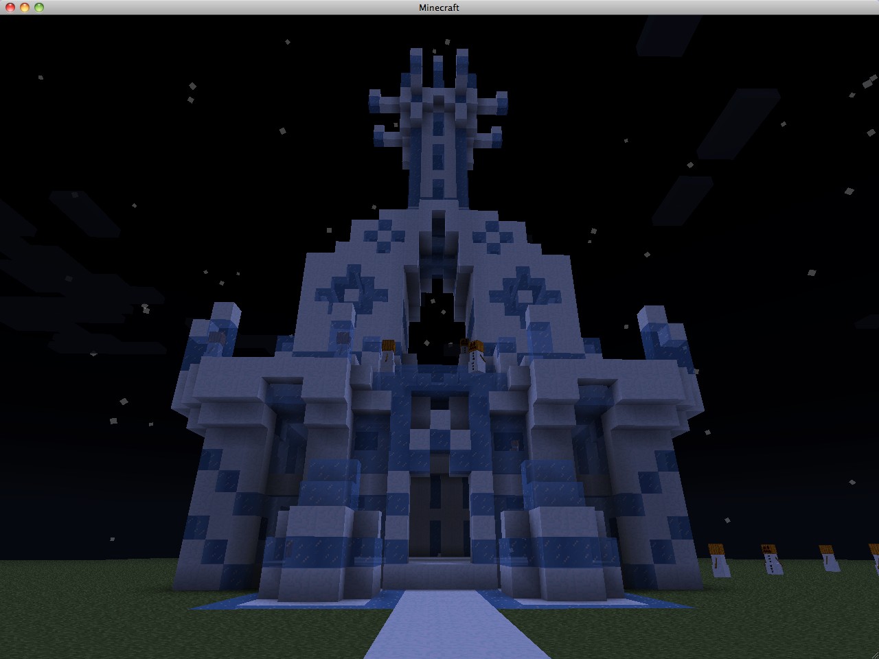 Snowgolem Fortress Minecraft Map