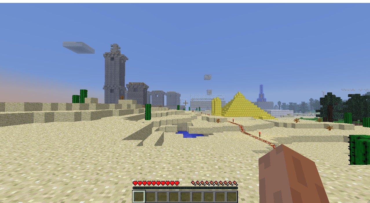 My first world Minecraft Map