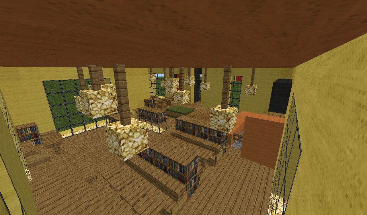 Modern Restaurant. Minecraft Map
