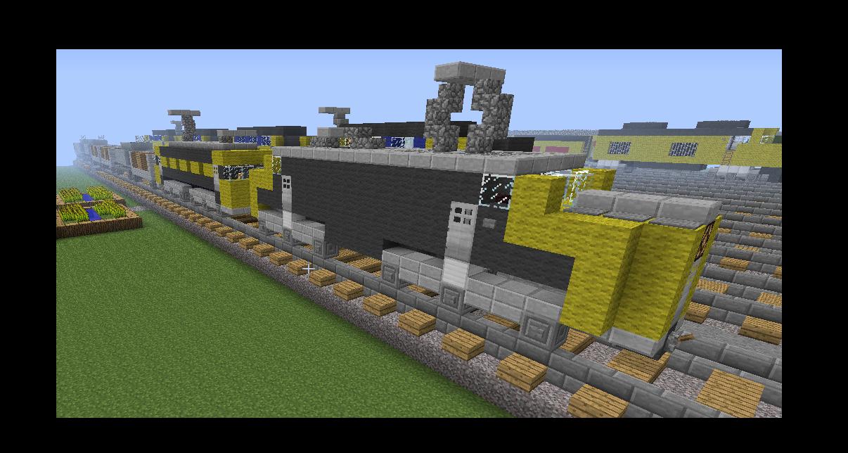 my train collection Minecraft Map