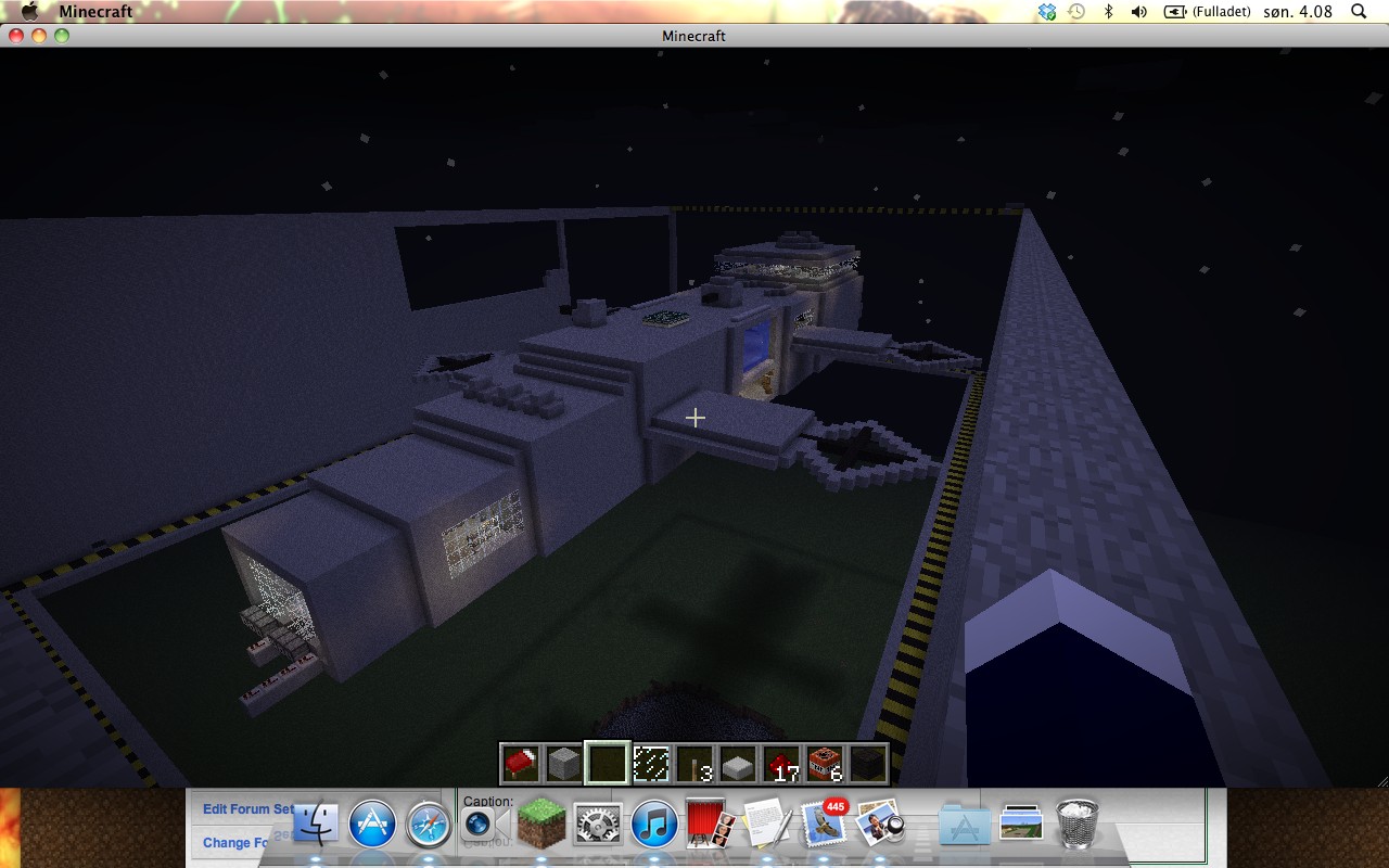 space ship Minecraft Map