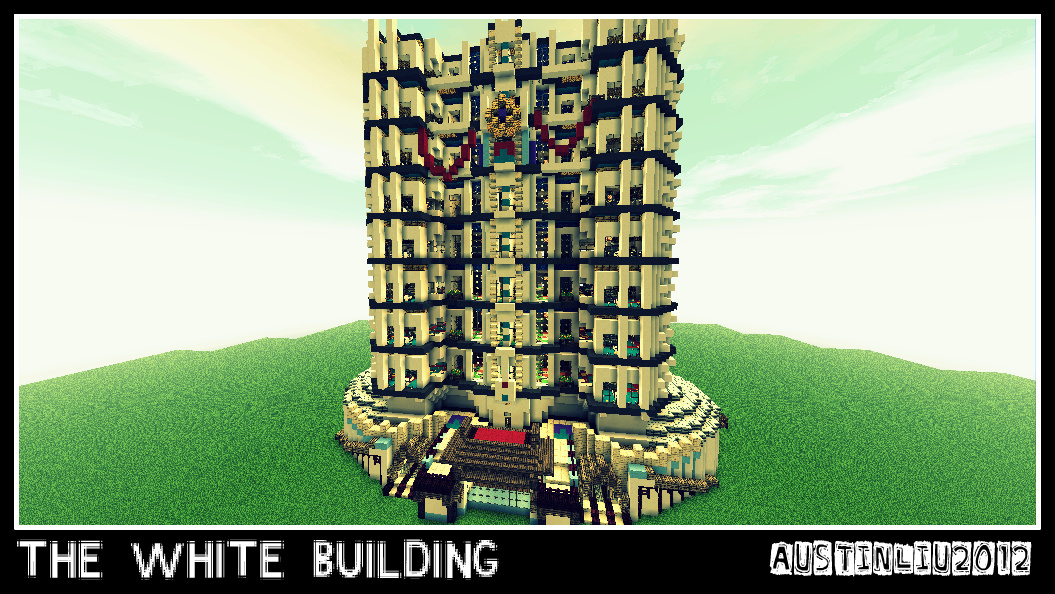 The white building Minecraft Map
