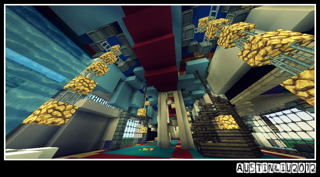 The white building Minecraft Map