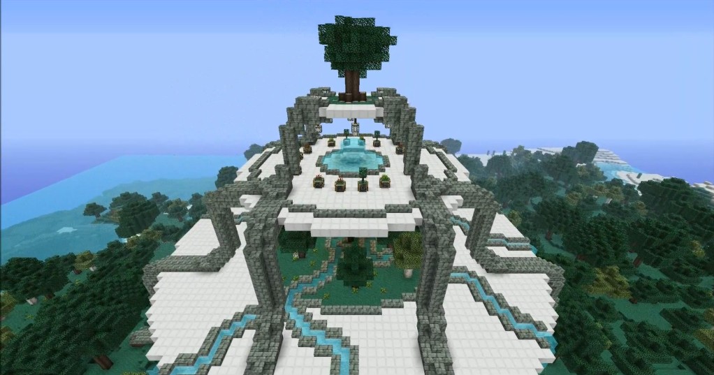 Tower of Nature by Herobrine1265 Minecraft Map