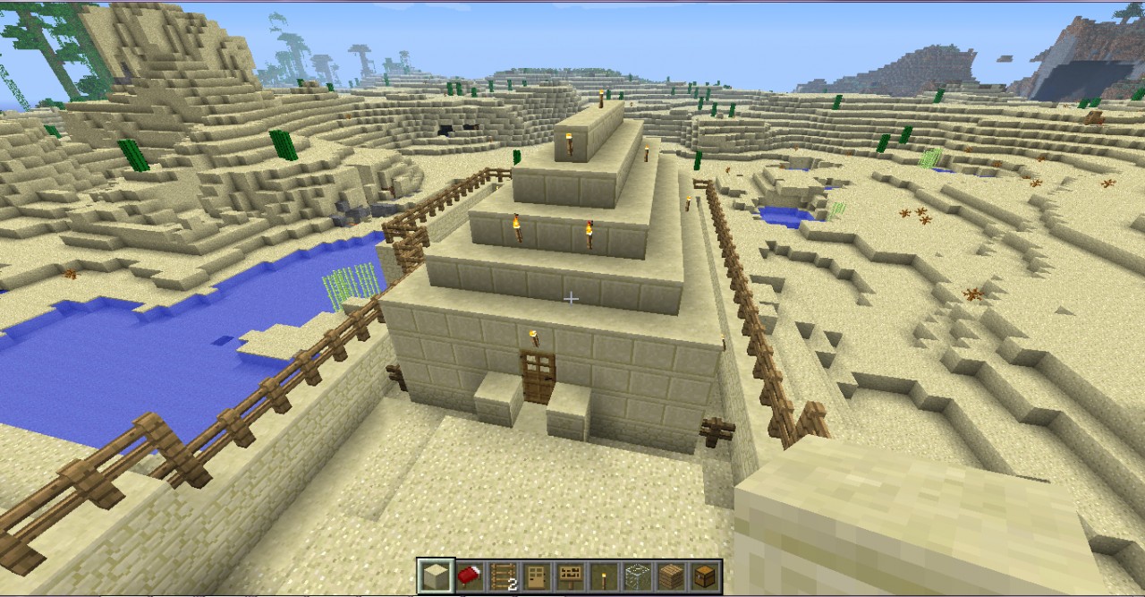 Desert town Minecraft Map