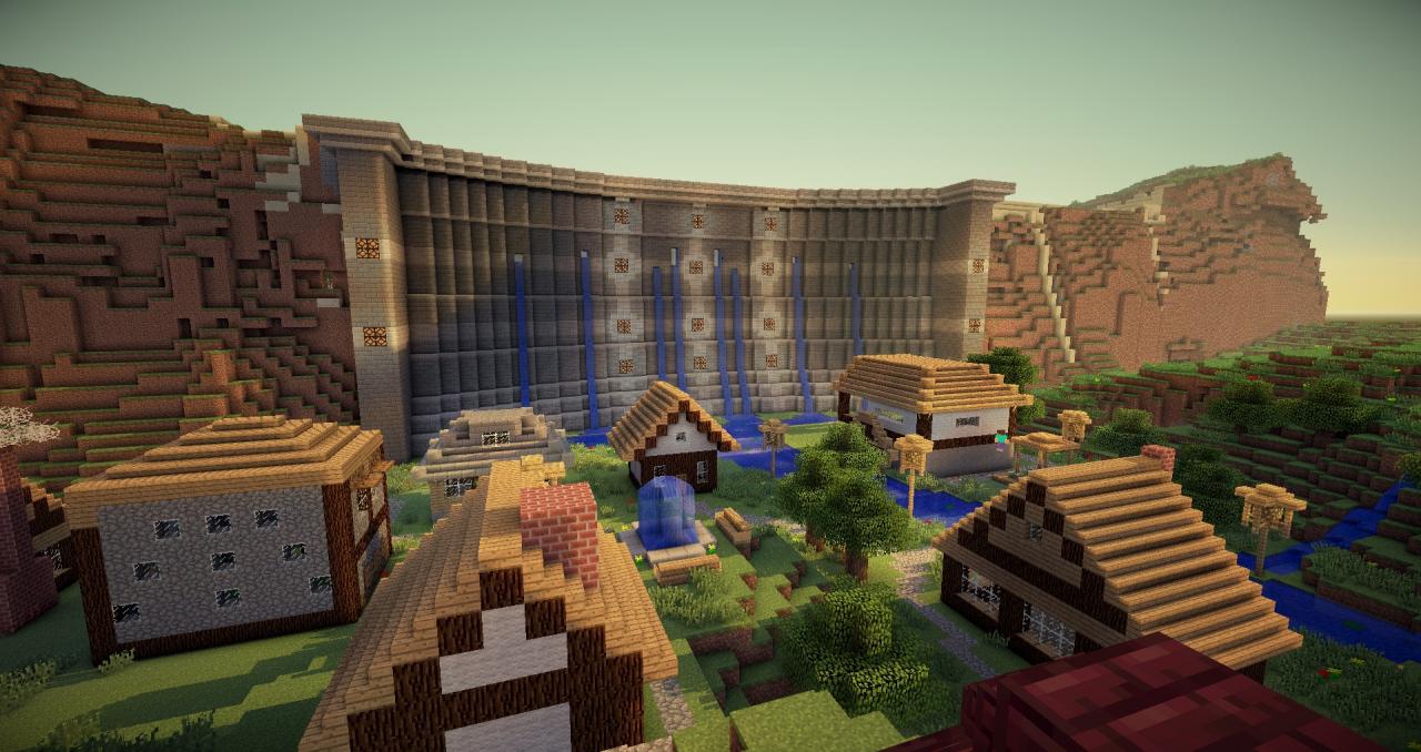 The Dam Minecraft Map