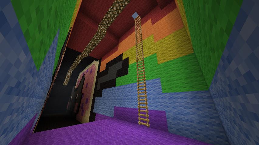 Nyan Cat (base/house) Minecraft Map