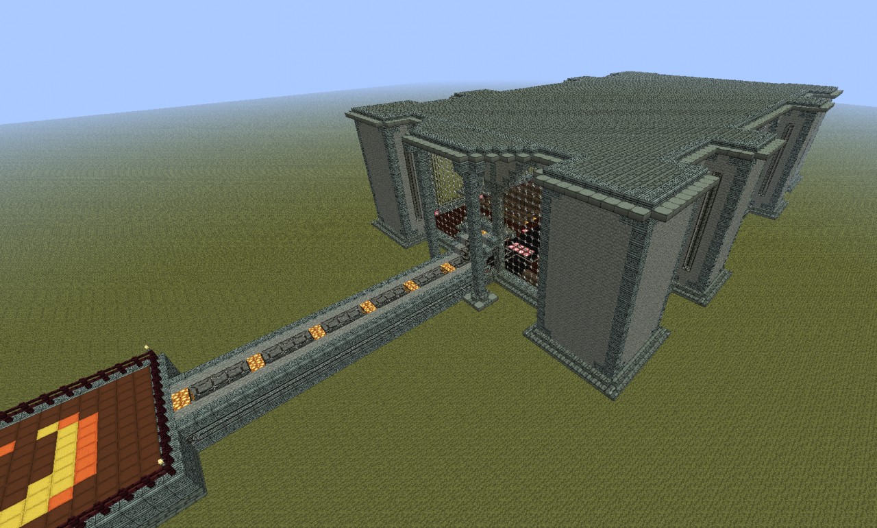 Notch Temple+Statue Minecraft Project