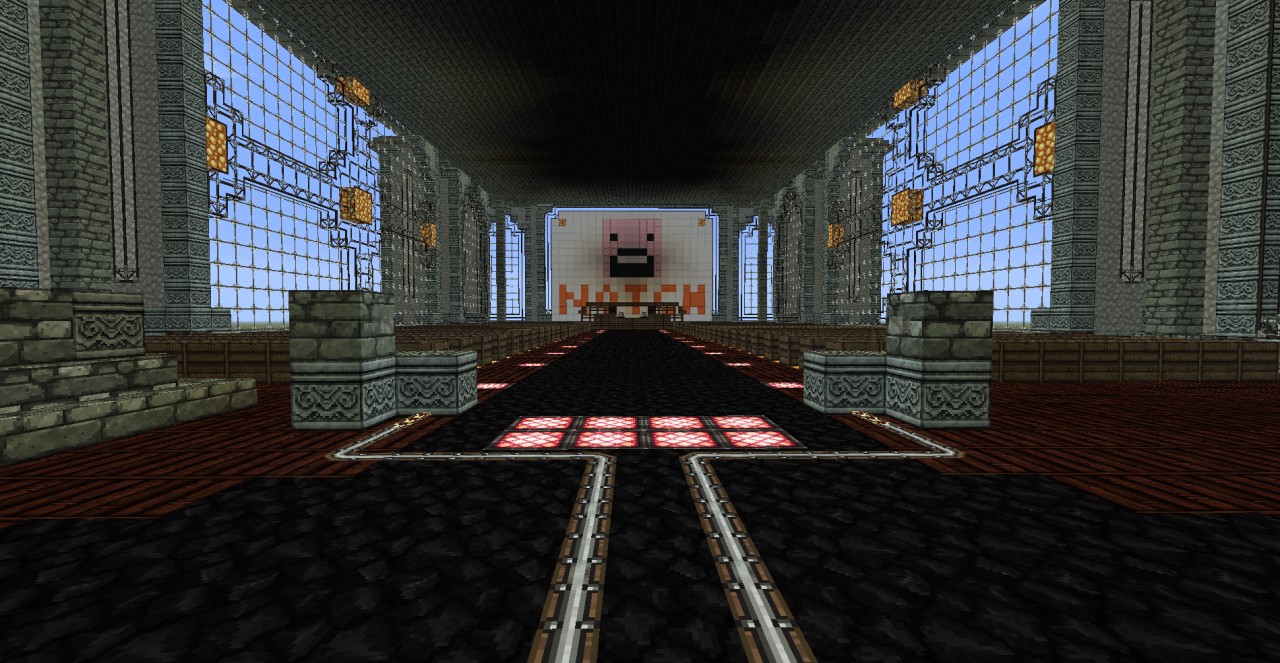 Notch Temple+Statue Minecraft Map
