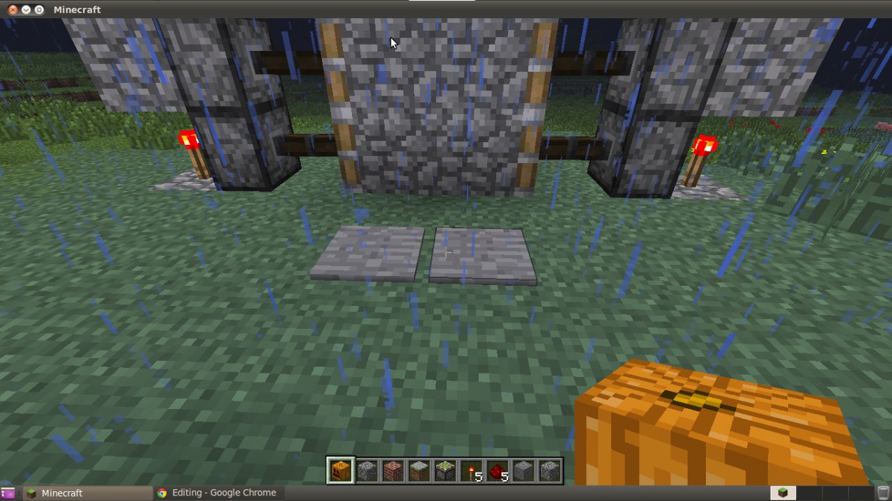 Simple Piston Door Minecraft Map