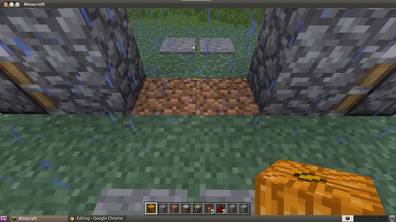 Simple Piston Door Minecraft Map