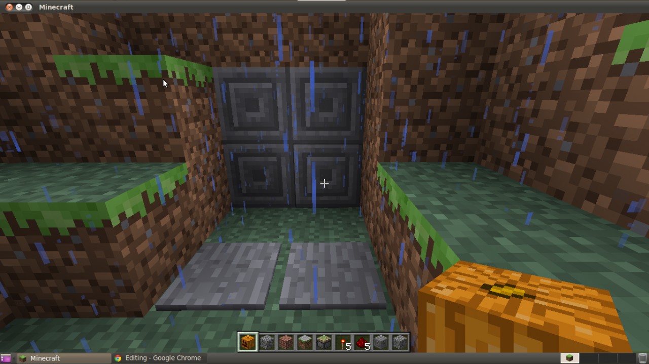 Simple Piston Door Minecraft Map