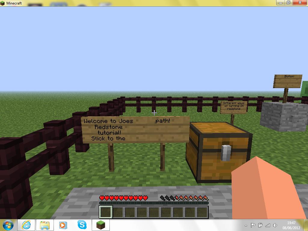 REDSTONE TOUR Minecraft Map