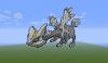 Kyurem Pixel Art Minecraft Map