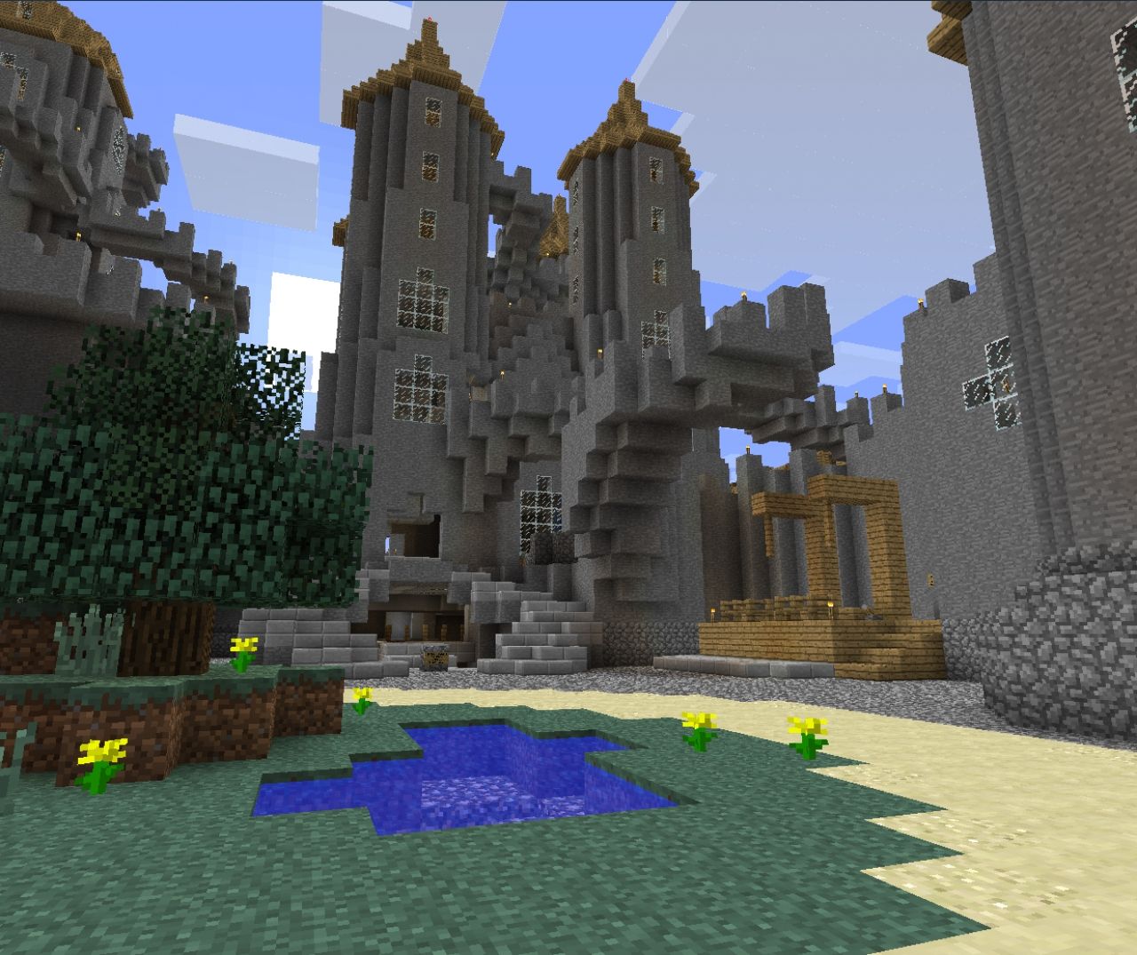 Magical Castle (with schematic) Minecraft Map