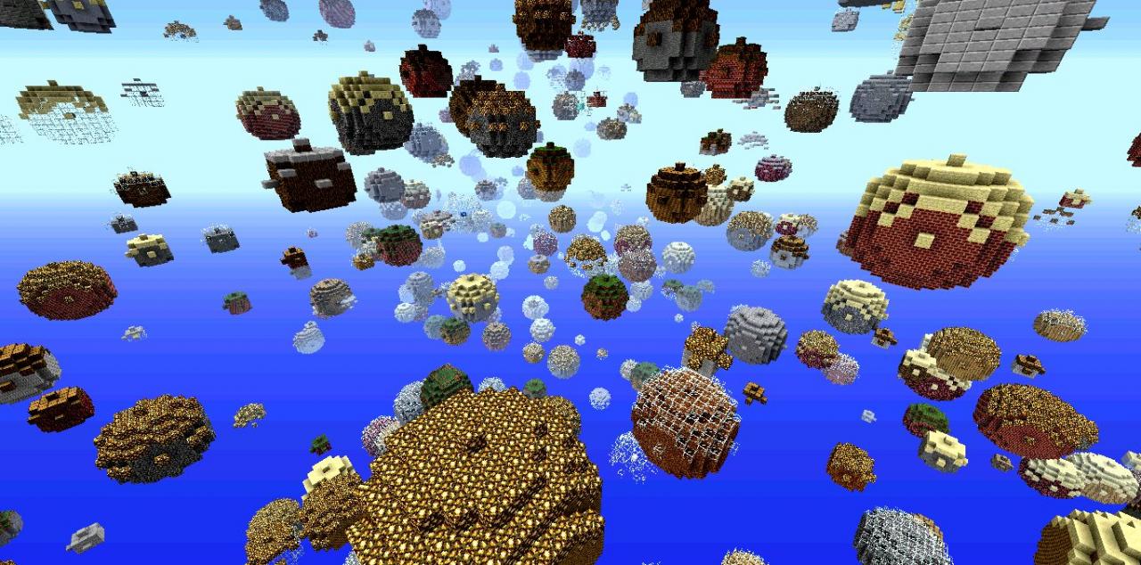 Planets Survival Minecraft Map