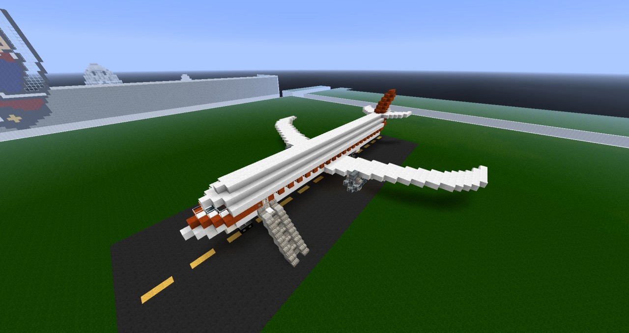 Airplane______________Planet Cube Minecraft Map
