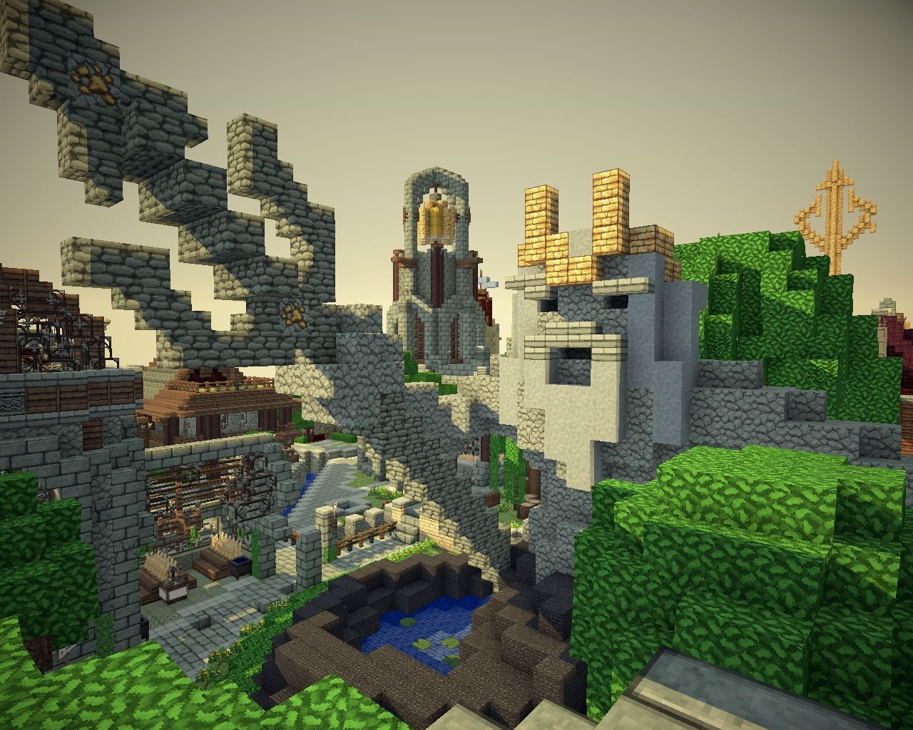 Crafture RP Map Minecraft Map