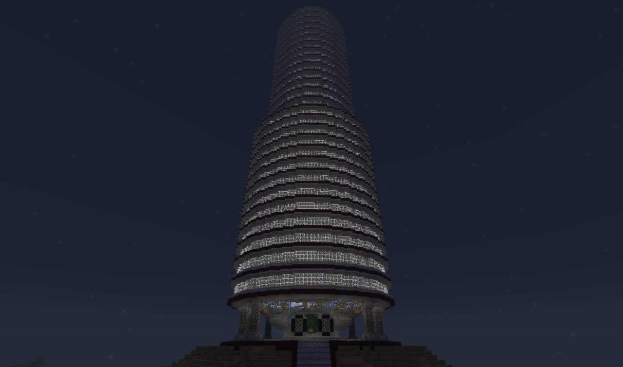 Rainbow Tower Minecraft Map