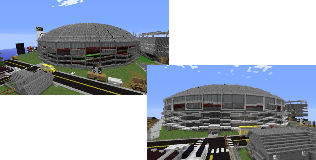 Baseball Stadium - Kingdome Minecraft Map