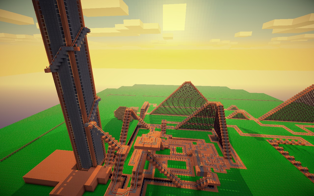 Kingston Flyer Rollercoaster Minecraft Project