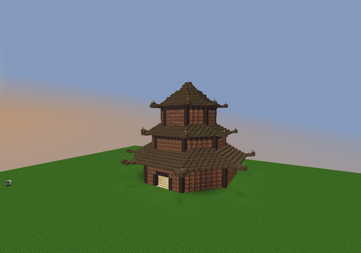 Small Japanesse Pagoda Minecraft Map