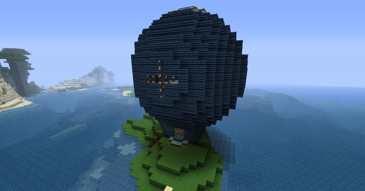 Blue Bubble House Minecraft Map