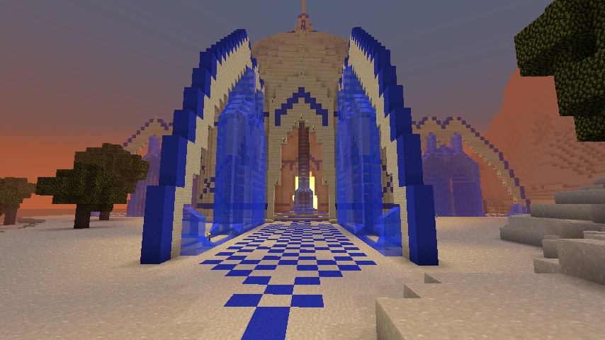 Arabic Water Temple Minecraft Map