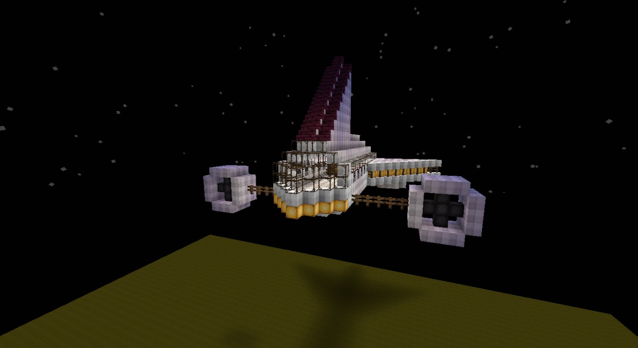 Space cruiser Minecraft Map