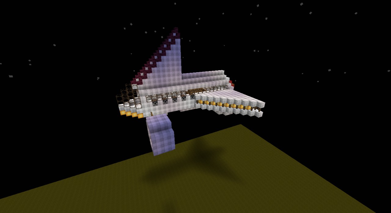 Space cruiser Minecraft Map