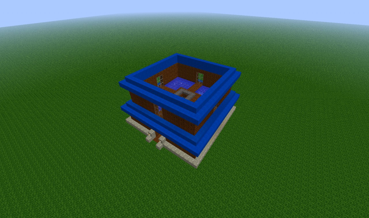 Simple water temple Minecraft Map