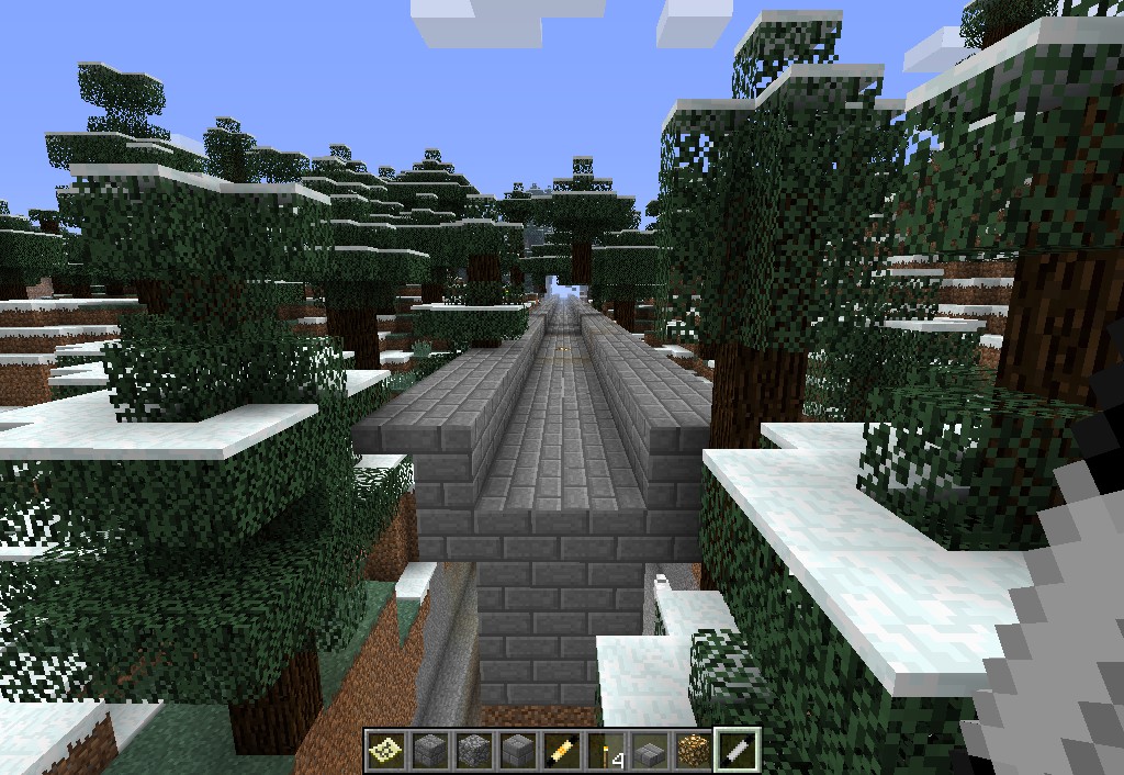 wall around the world Minecraft Map