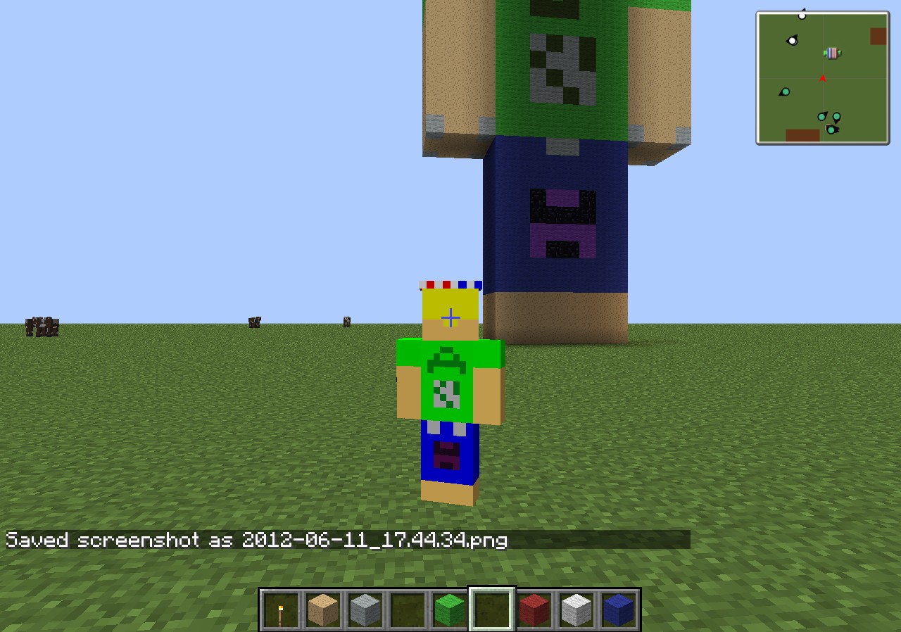 giant me Minecraft Map