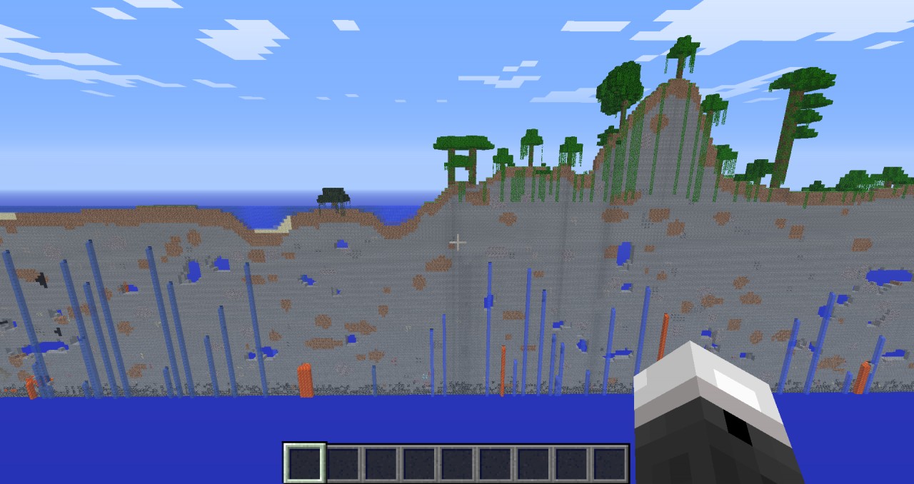 2D World Minecraft Map
