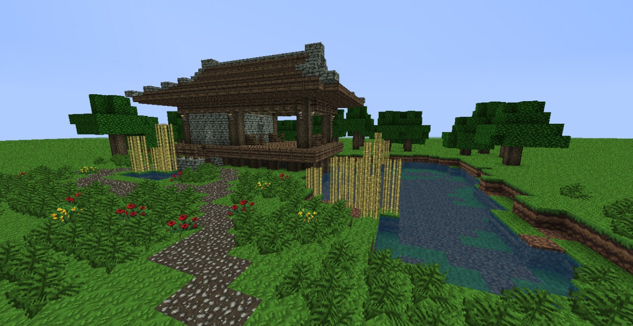 The Edo Period: A Japanese building bundle Minecraft Map