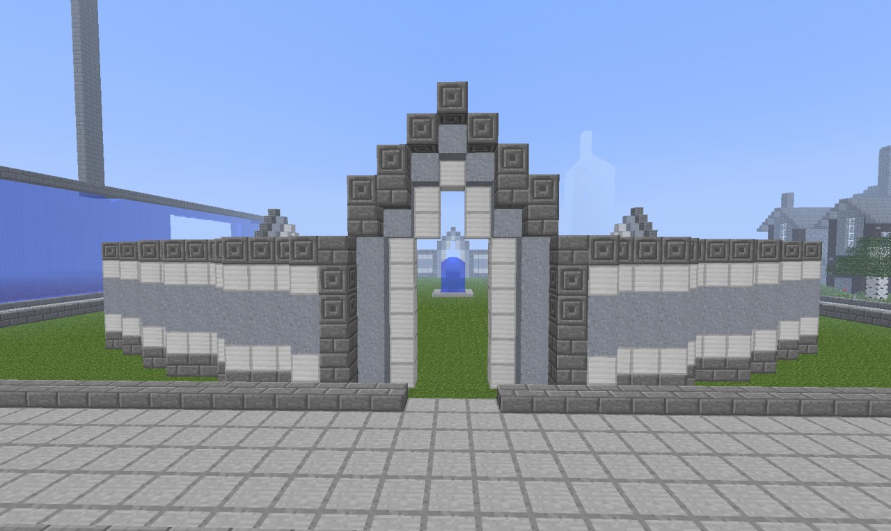 a temple Minecraft Map