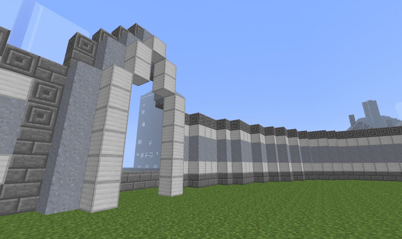 a temple Minecraft Map