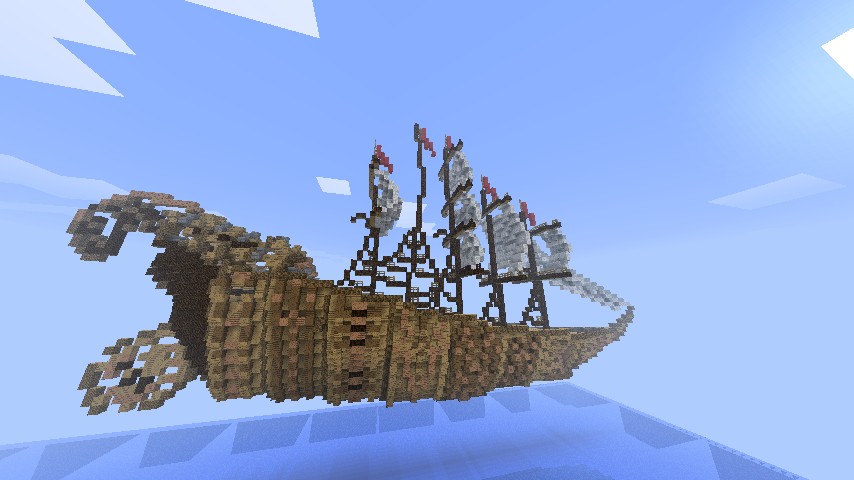 The Royal Ship of Fae'lif Minecraft Map
