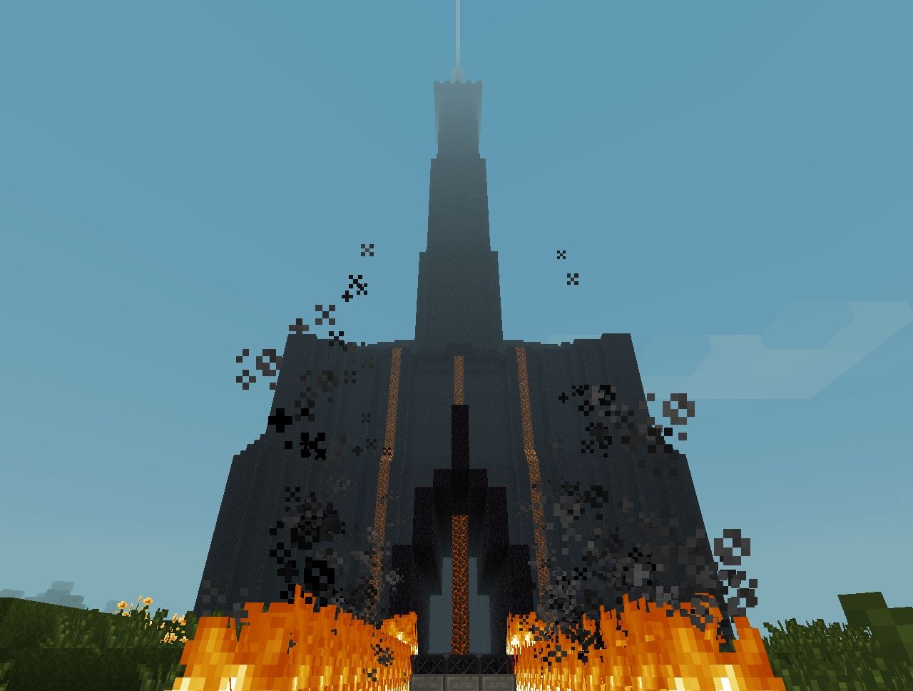 Drangar - Obsidian tower Minecraft Map