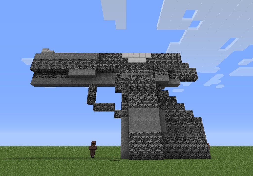 New working gun! Minecraft Map