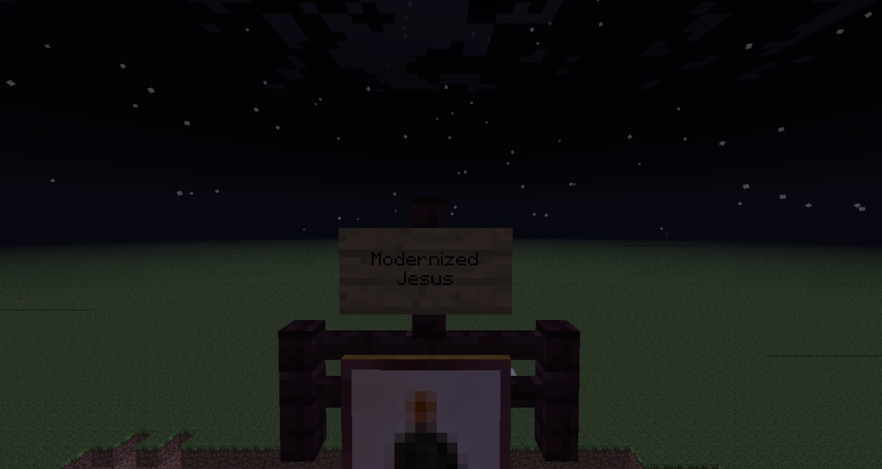 Modernized Jesus Minecraft Map