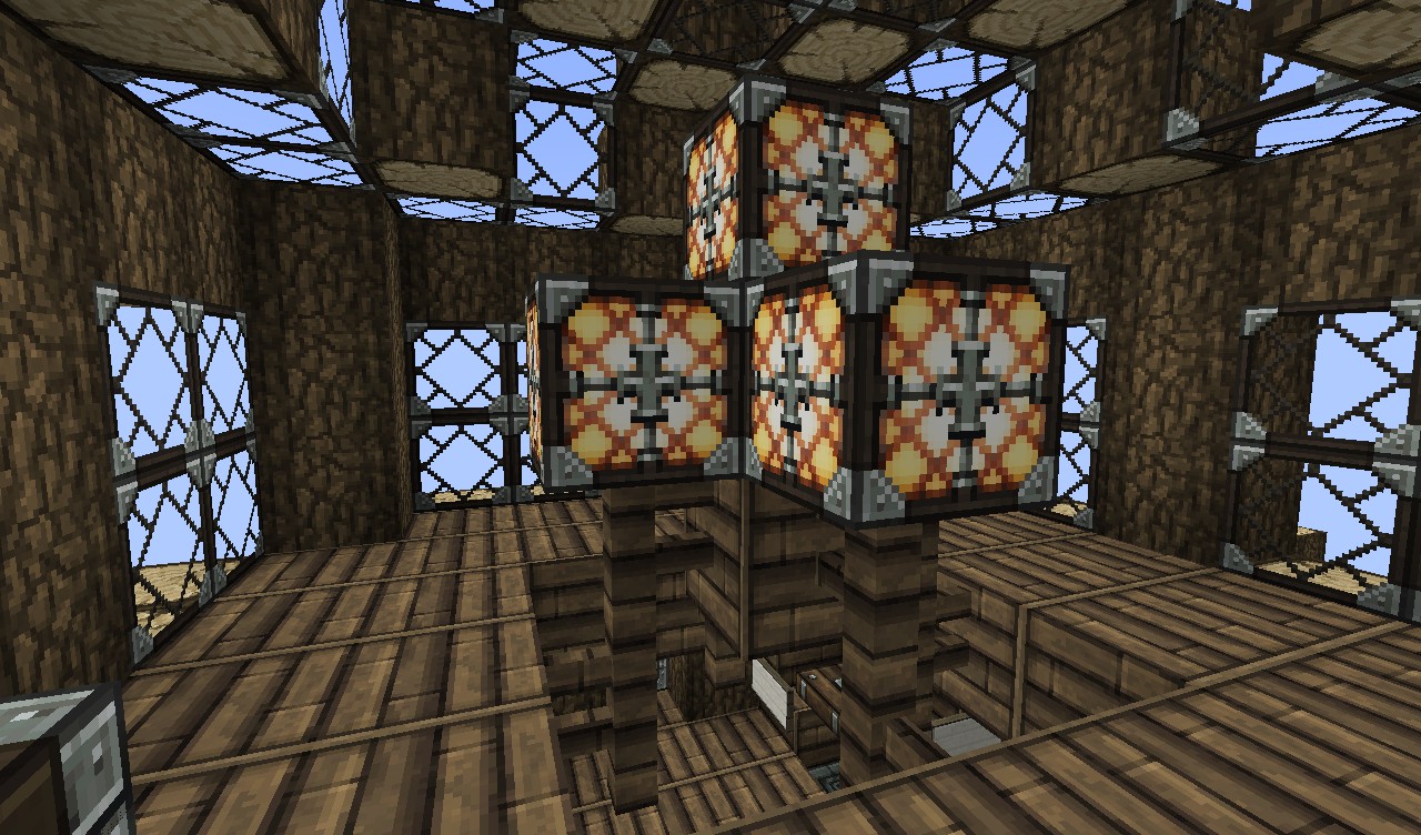 Spaug Outpost - A Steampunk Trading Post Minecraft Map